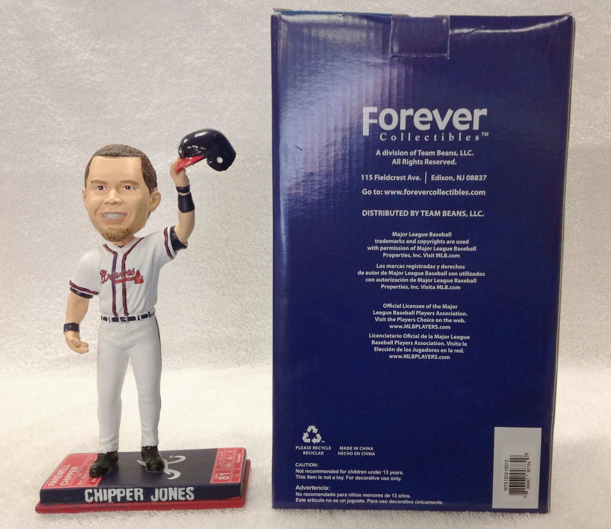 Chipper Jones Bobblehead — BobblesGalore