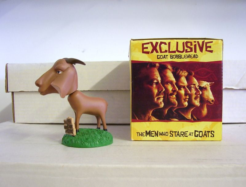 George Clooney Men Who Stare at Goats Bobblehead — BobblesGalore
