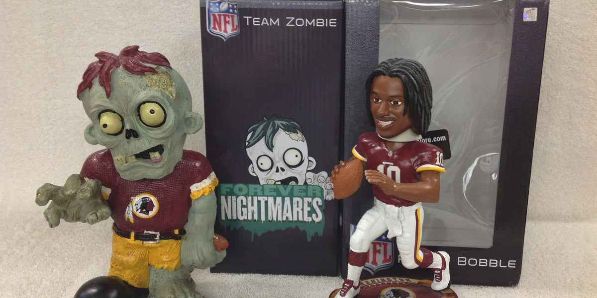 Robert Griffin ROOKIE Bobblehead and Washington Redskins Zombie ...