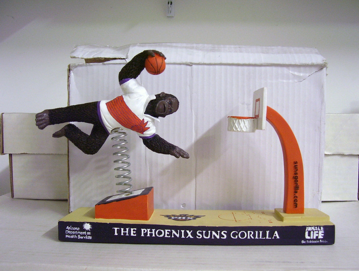 Suns Gorilla Dunking Mascot Bobblehead — BobblesGalore