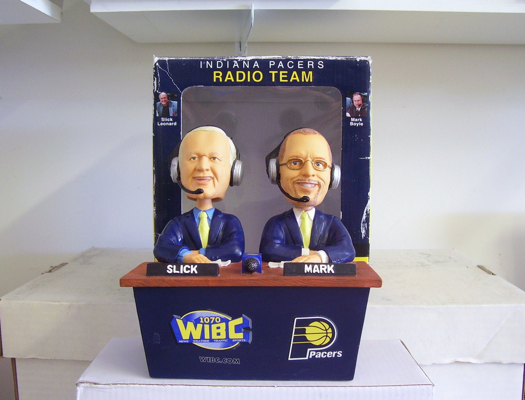 Slick Leonard Mark Boyle Bobblehead — BobblesGalore