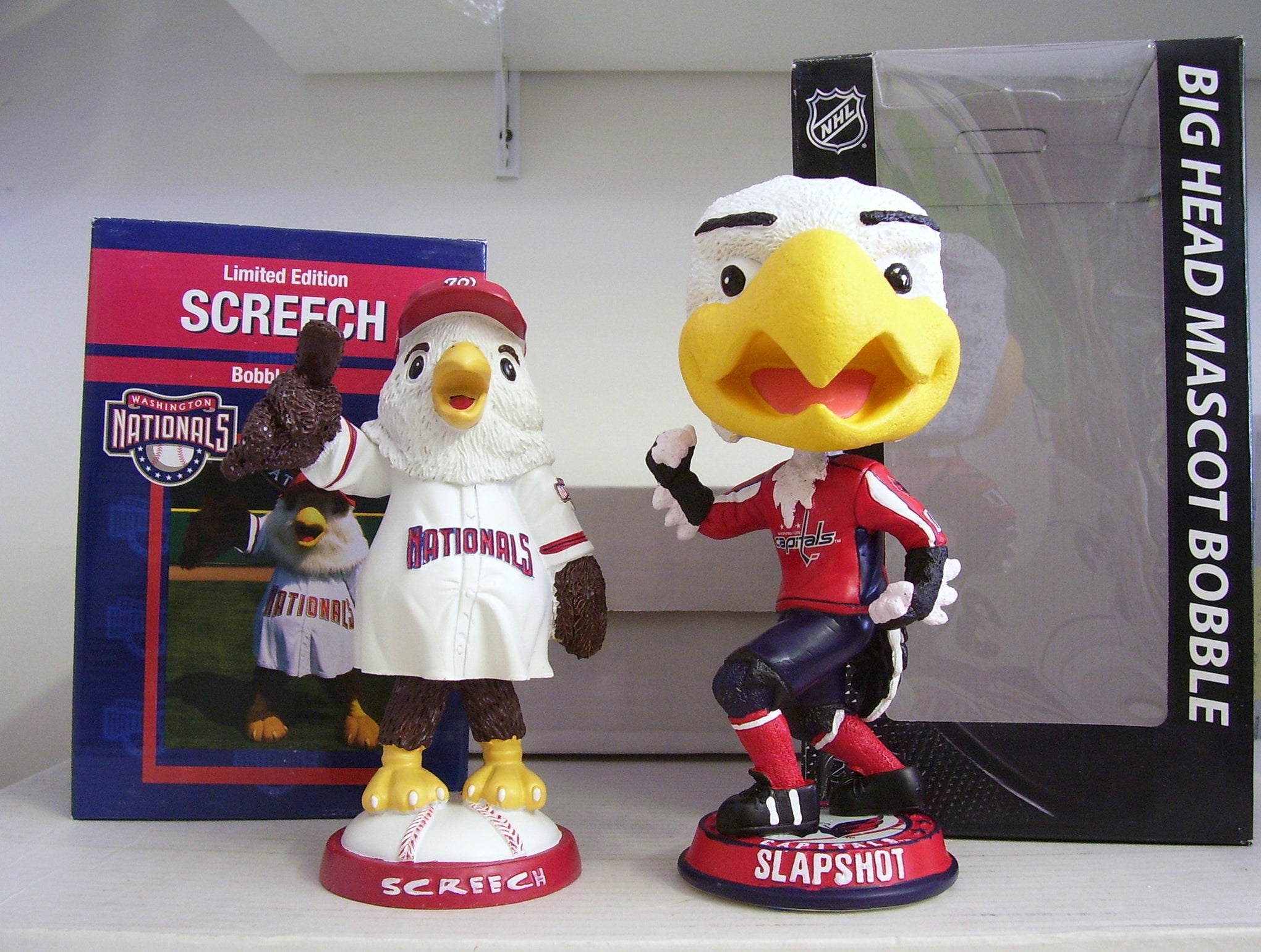 Slapshot and Screech Bobblehead Set — BobblesGalore