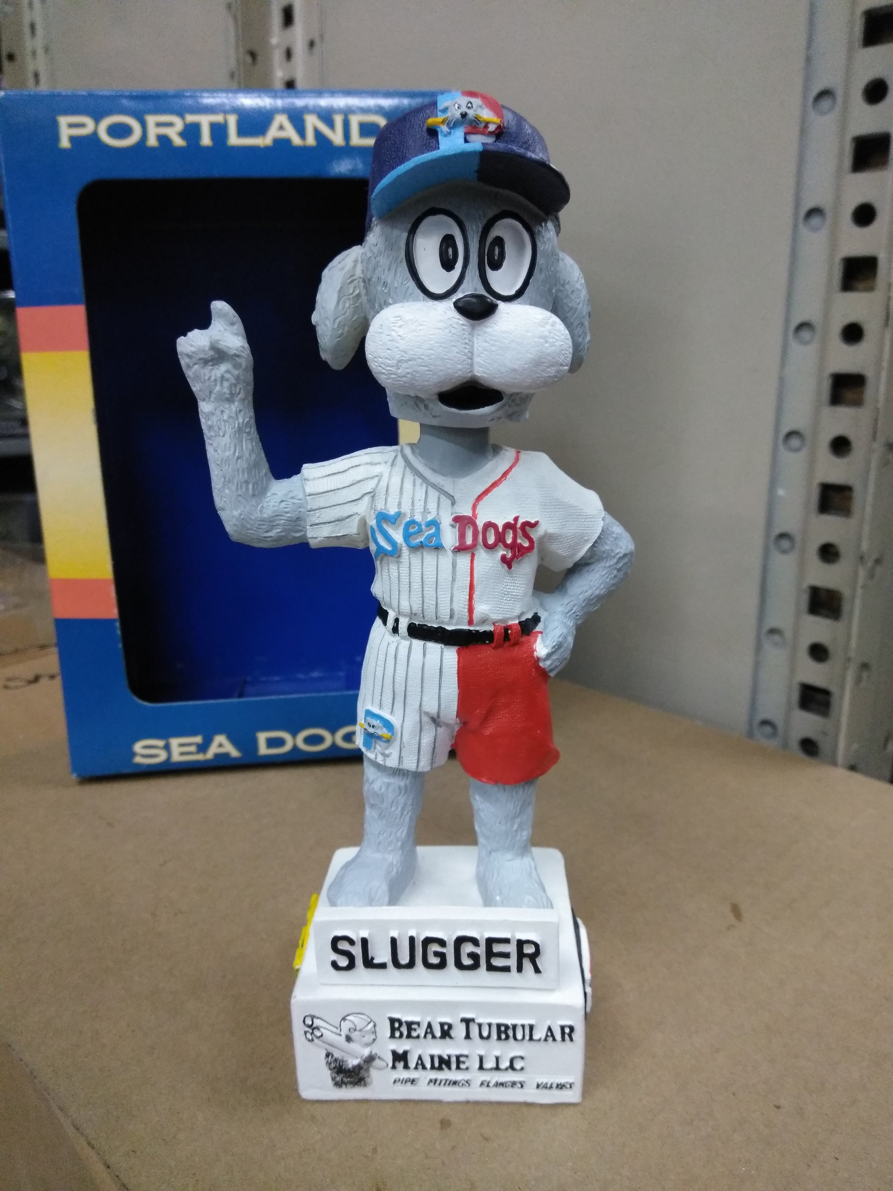 Slugger Portland Sea Dogs Bobblehead MiLB — BobblesGalore