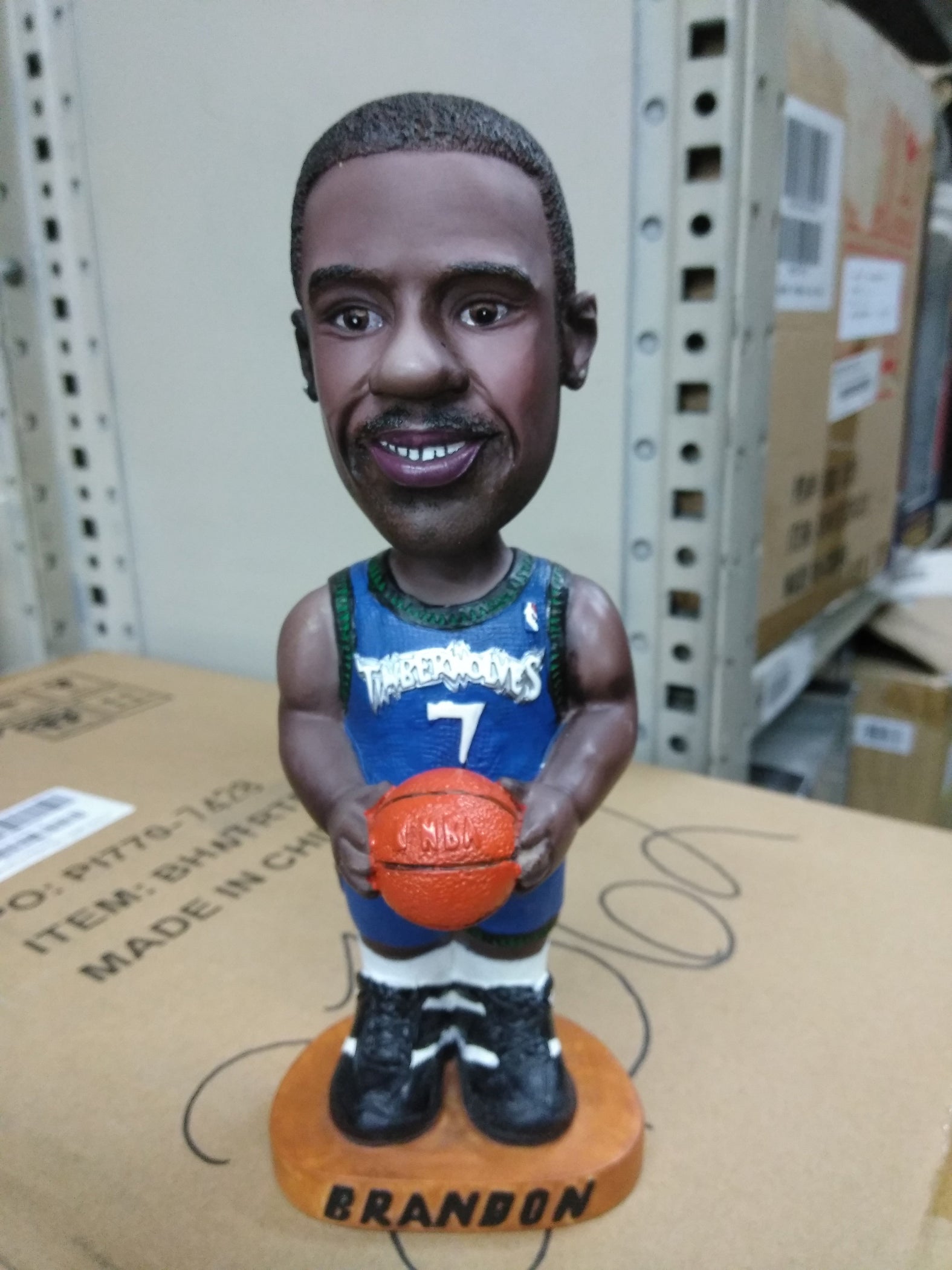 Terrell Brandon Minnesota Timberwolves Bobblehead NBA — BobblesGalore