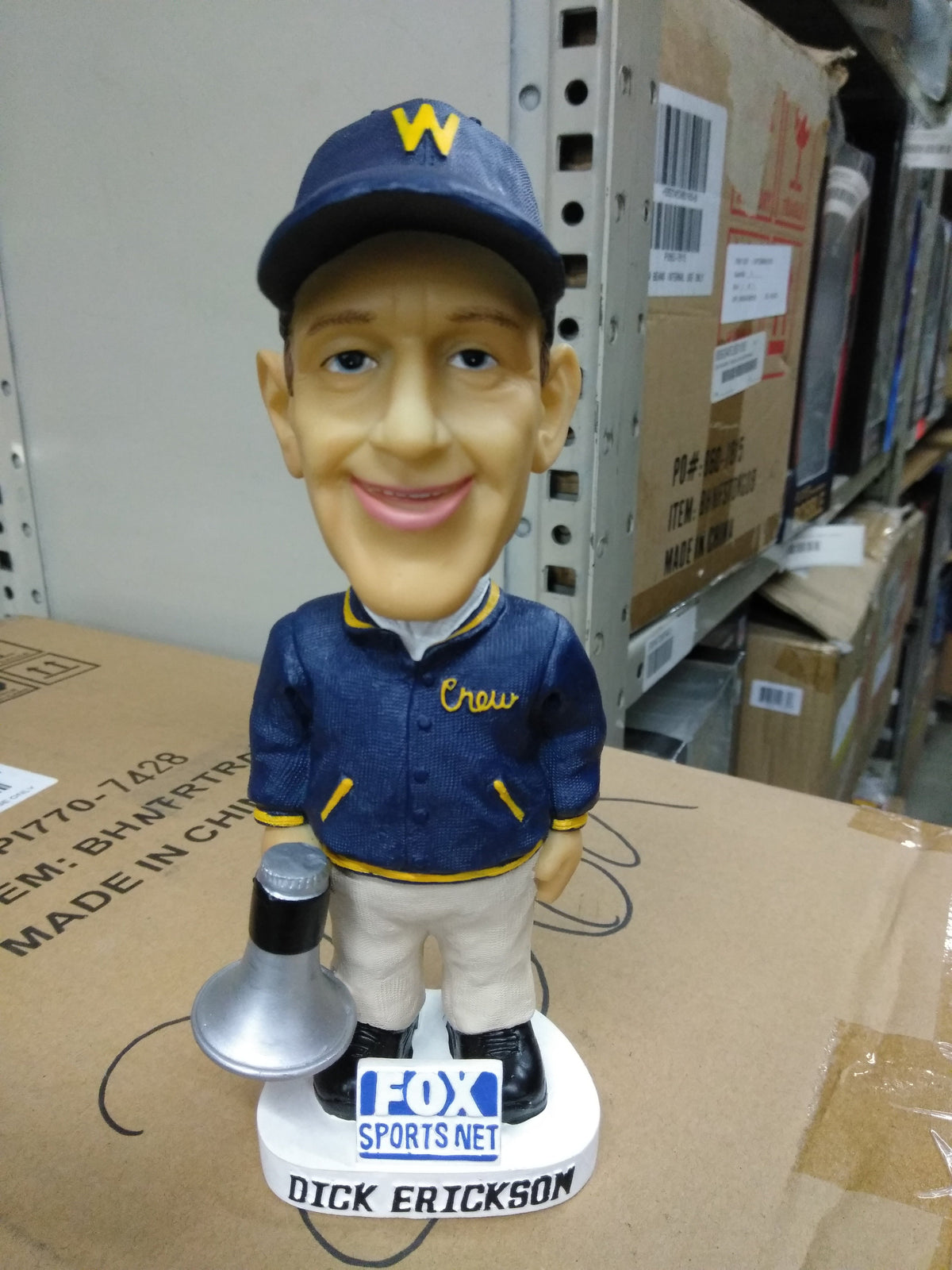 Dick Erickson Bobblehead — BobblesGalore