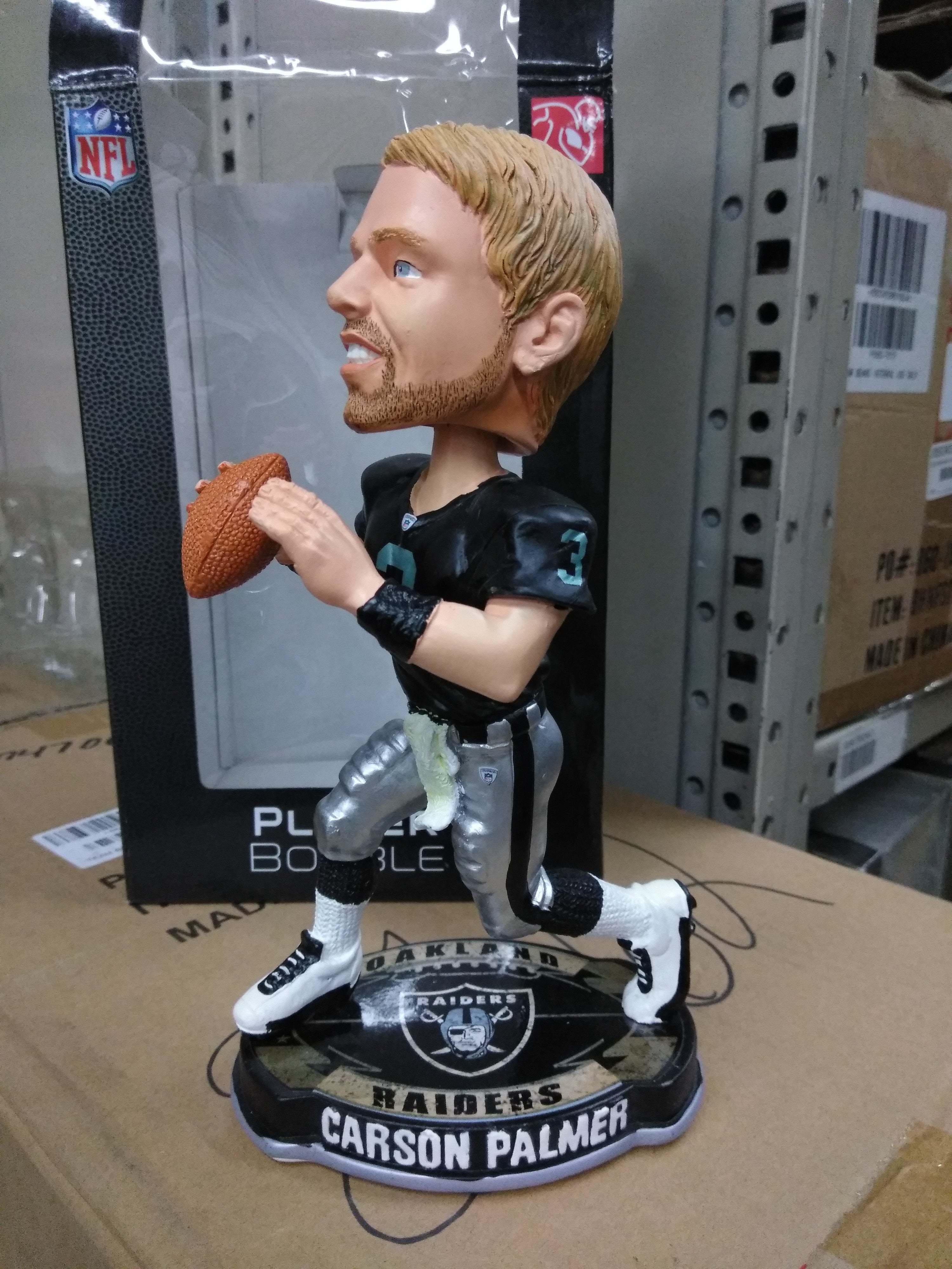 Carson Palmer Oakland Raiders Bobblehead — BobblesGalore