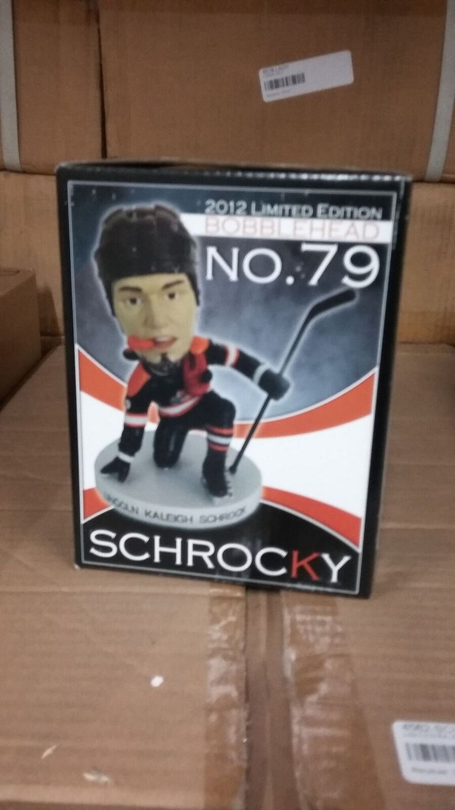 Lincoln Kaleigh Schrock Fort Wayne Komets SGA - 01/04/13 Bobblehead AH ...