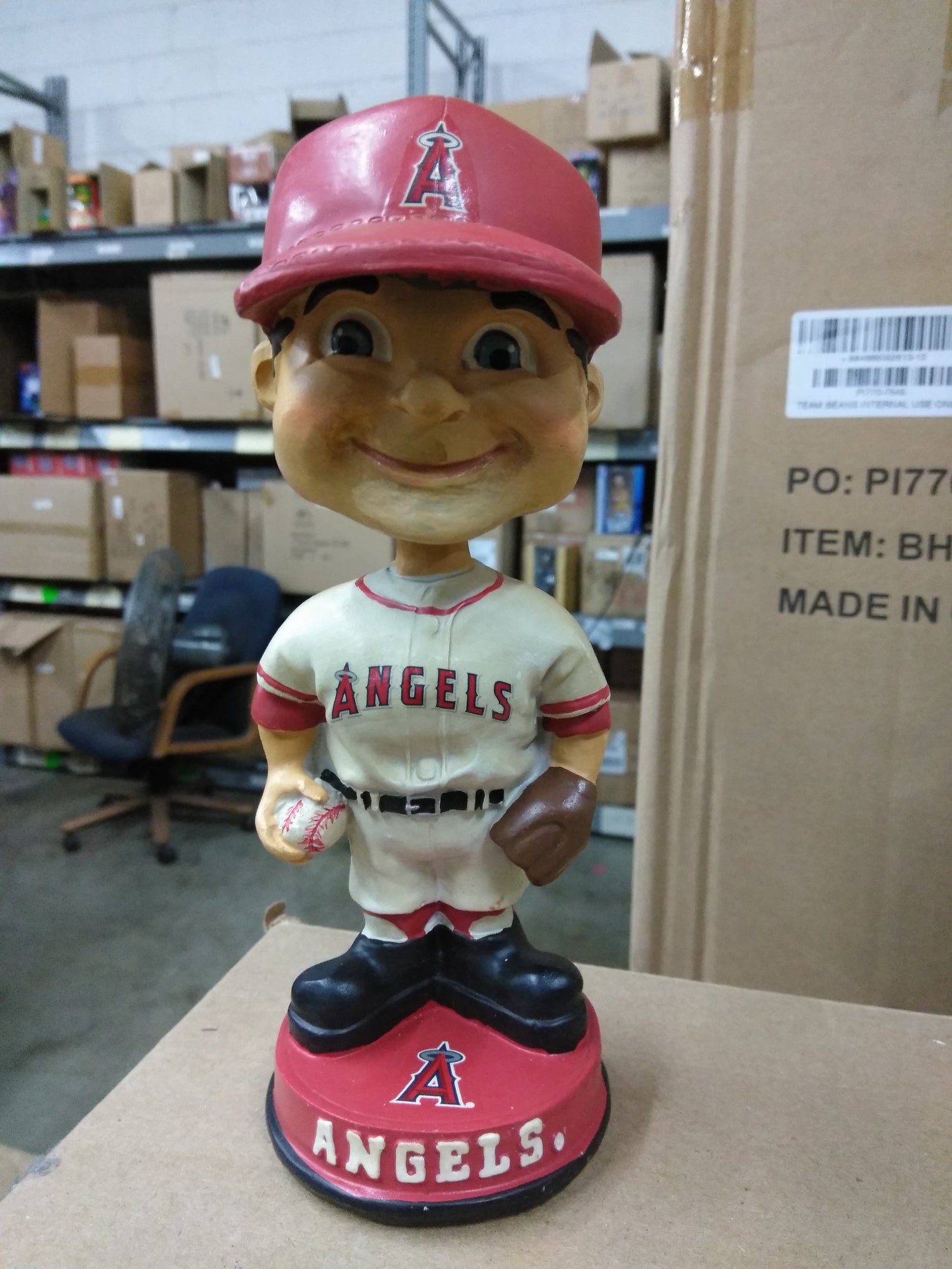 Vintage LA California Anaheim Angels Bobble Los Angeles Angels Bobbleh ...