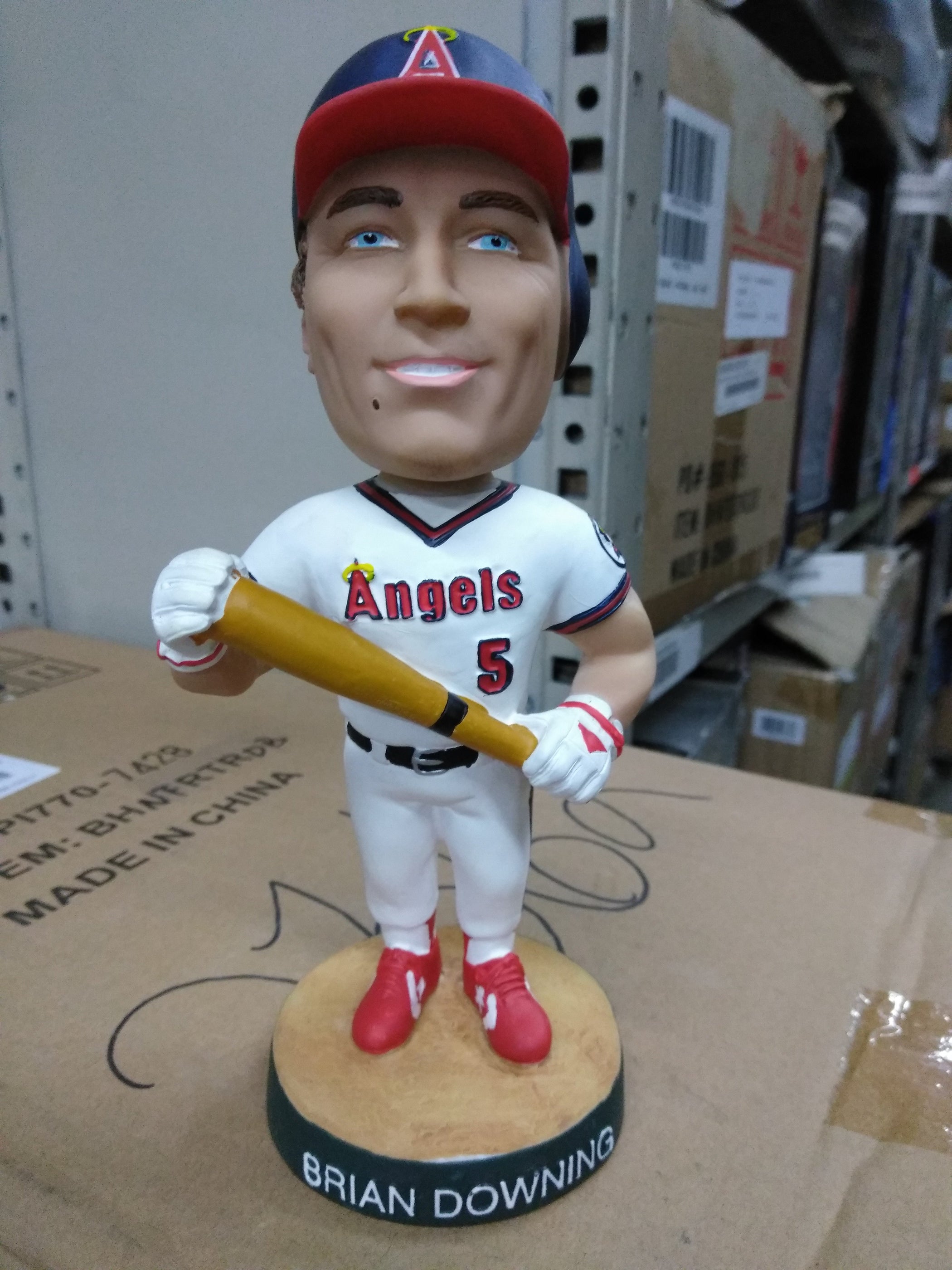 Brian Downing Angels No Box Limited Edition Bobblehead — BobblesGalore