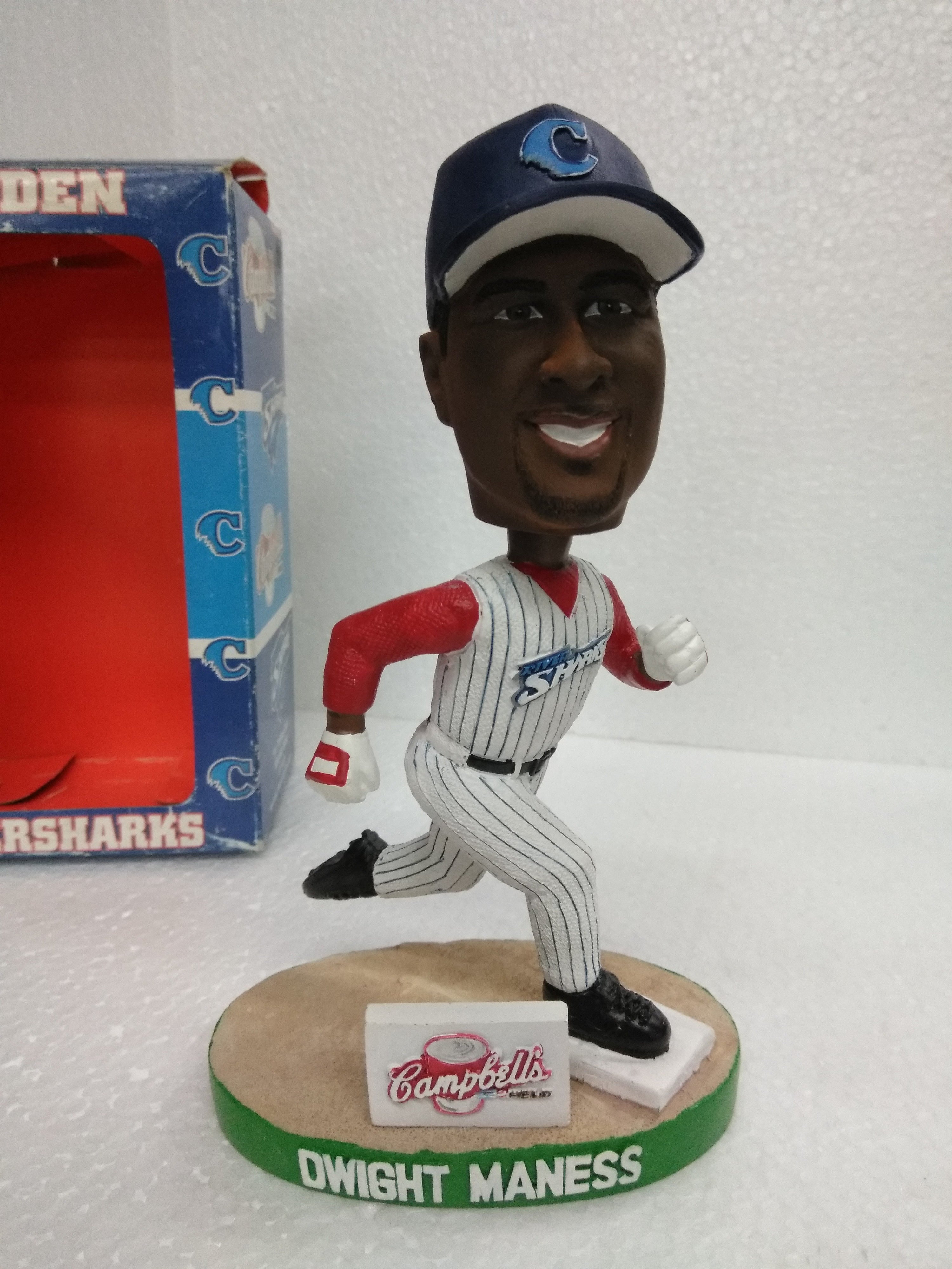 Dwight Maness 10 River Sharks Limited Edition Bobblehead — BobblesGalore