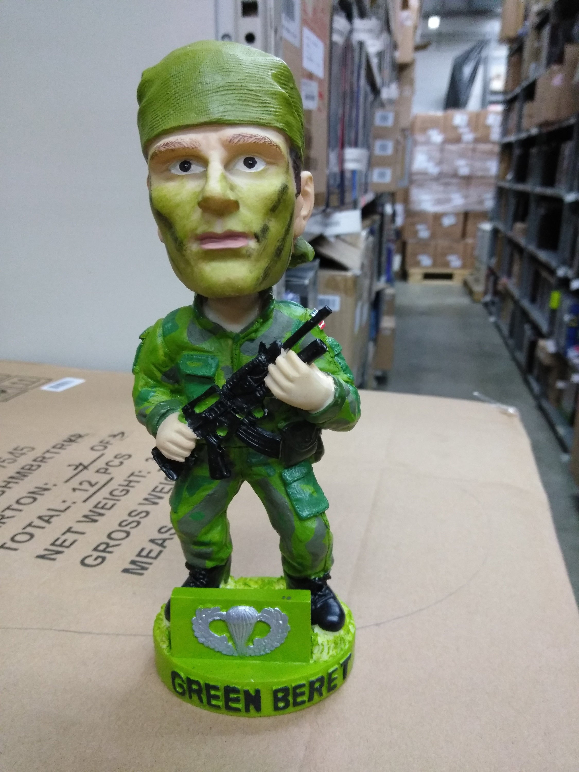 Generic Soldier Bobblehead — BobblesGalore