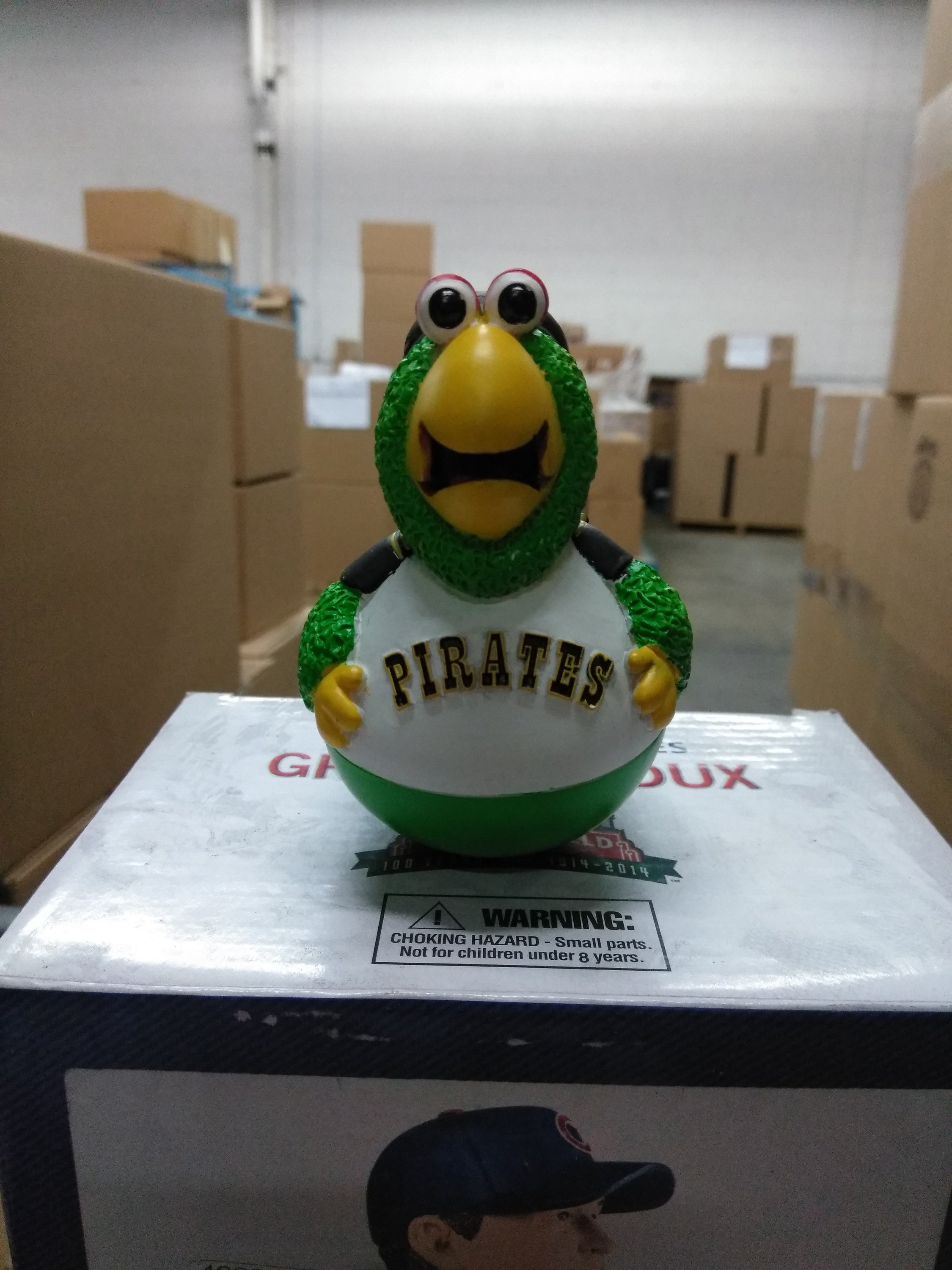 Pirates Parrot Mascot Bobblehead — BobblesGalore