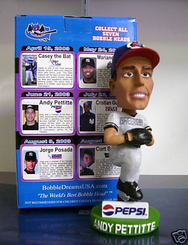 Andy Pettitte Bobblehead — BobblesGalore