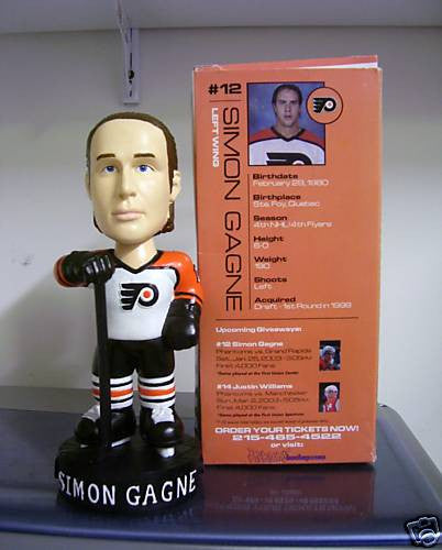 Simon Gagne Bobblehead — BobblesGalore