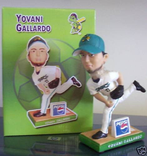 Yovani Gallardo Bobblehead — BobblesGalore